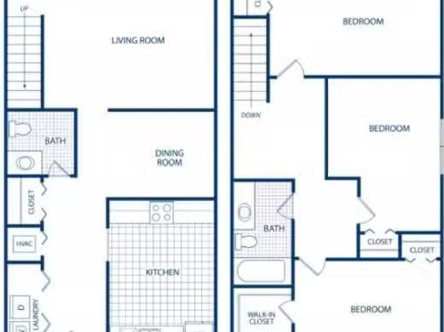 Hartford Commons 3 Bed 1.5 Bath WB 3B Townhome