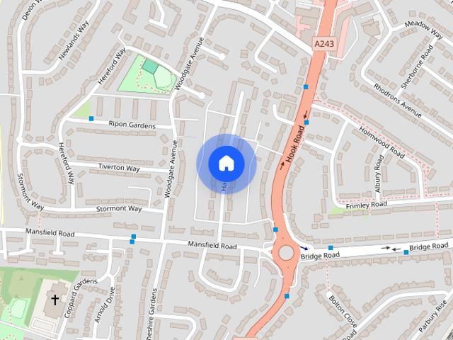 Hartfield Road, Chessington, KT9