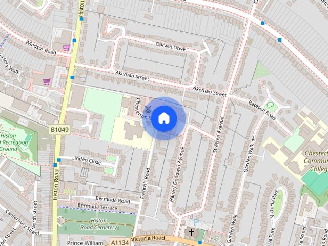 Harvey Goodwin Gardens, Cambridge, CB4