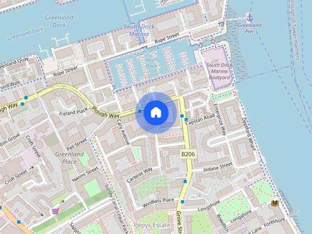 Harbourside Court, Gullivers Walk, SE8
