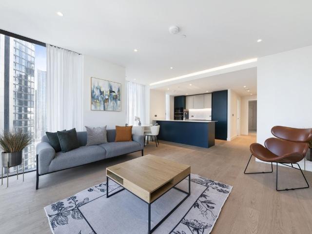 Harcourt Tower, Marsh Wall, London E14, 2 bed flat to rent, £3,900 pcm | PrimeLocation