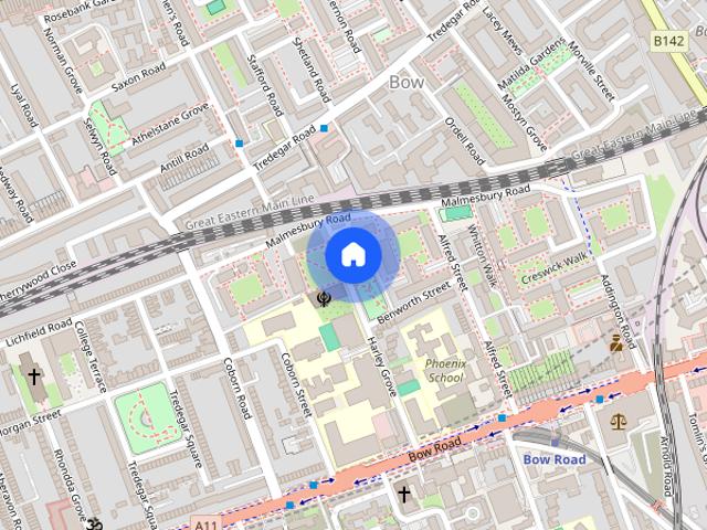 Harley Grove, Mile End, Bow, London, E3
