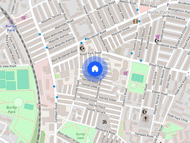 Harold Avenue, Leeds, West Yorkshire, UK, LS6