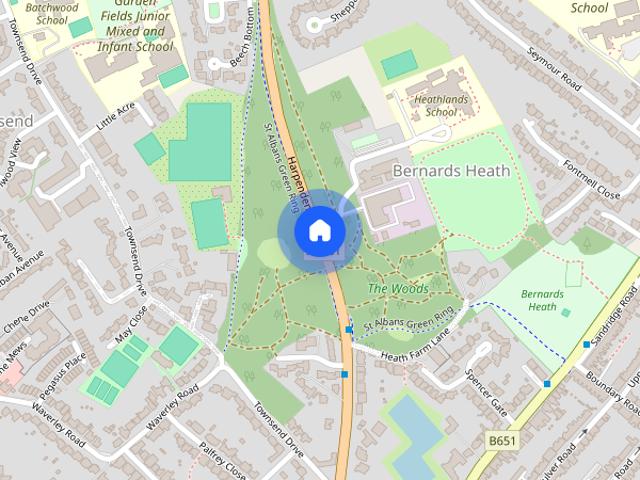 Harpenden Road, St. Albans, Hertfordshire, AL3