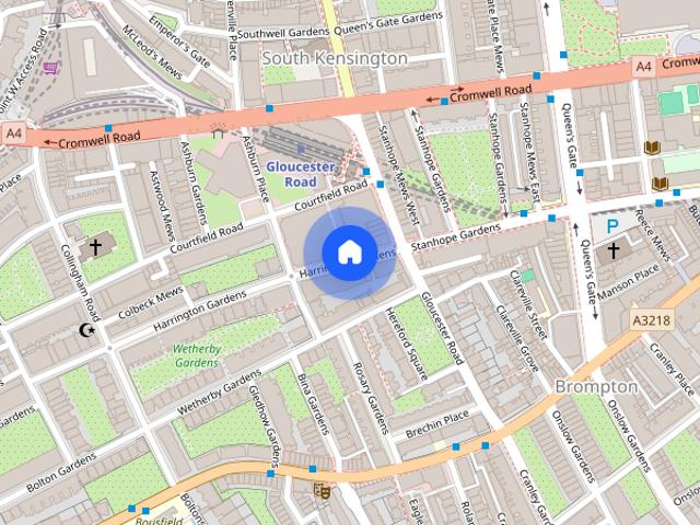 Harrington Gardens, South Kensington, London, SW7