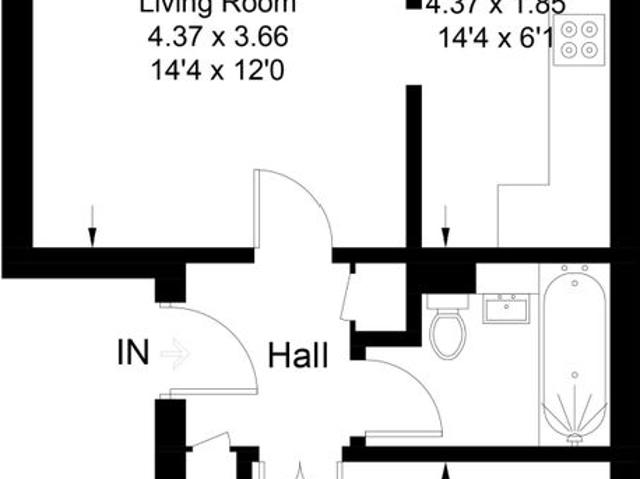 Harrowdene Gardens Teddington, Teddington 1 bedroomProperty for lettings Chasebuchanan