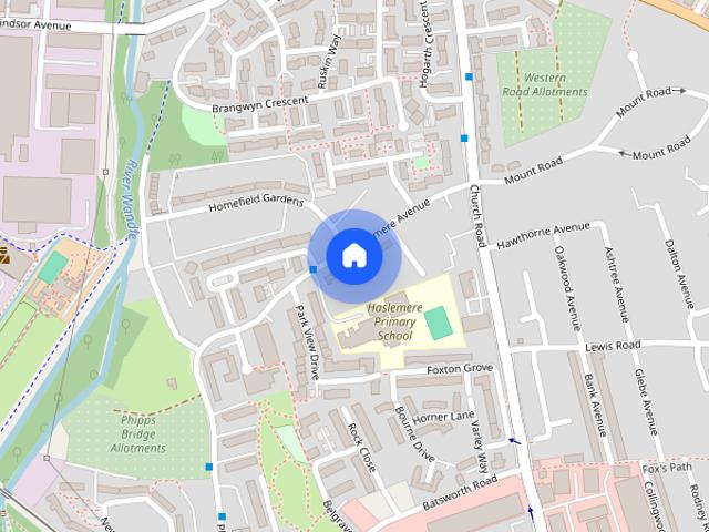 Haslemere Avenue, Merton Abbey