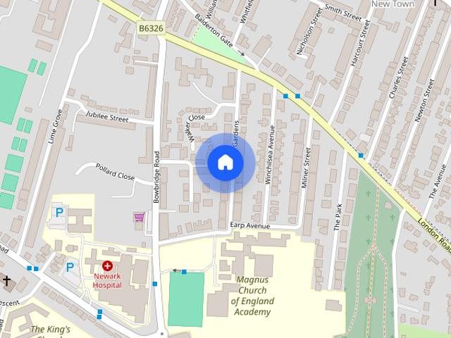 Hatton Gardens, Newark, Notts, NG24
