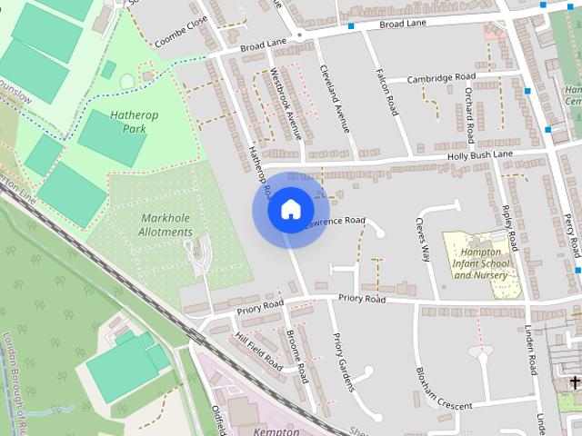 Hatherop Road, Hampton, TW12