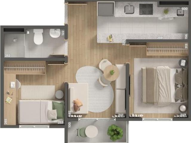 Hauer 4You — 2 Dormitórios 33,61m² — Breve Lançamento — Hauer, Curitiba
