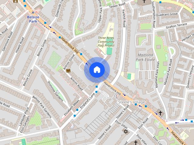 Haverstock Hill, Chalk Farm, NW3
