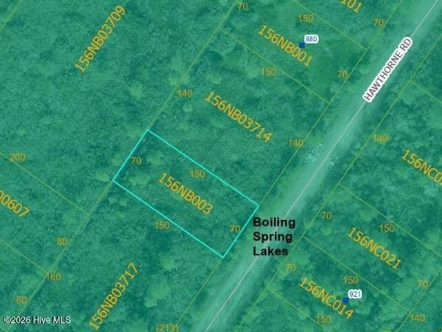 Hawthorne Rd Lot 253, Boiling Spring Lakes, NC 28461
