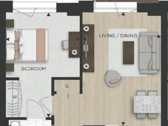 Hawker House, Goodchild Road, 1 Bedroom Apartment