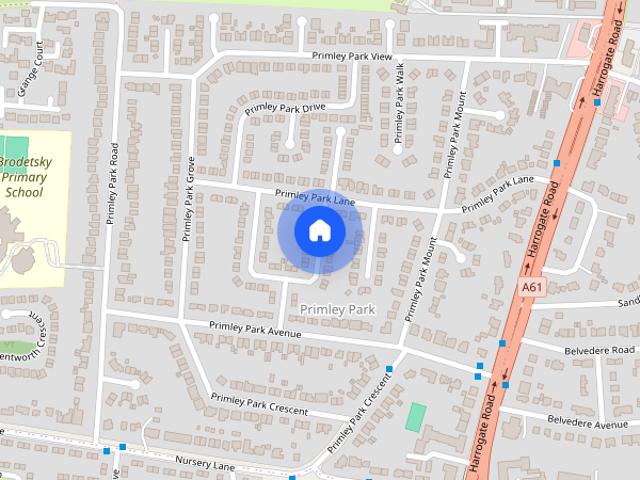 Hawks Nest Gardens East, Alwoodley, LS17
