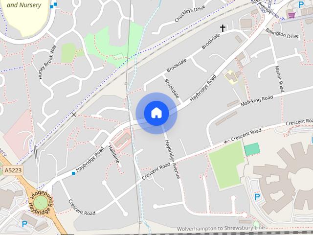 Haybridge Road, Hadley, Telford, Shropshire, TF1