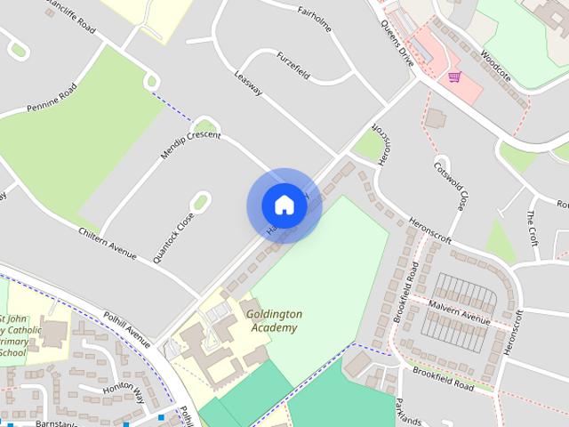 Haylands Way, Bedford