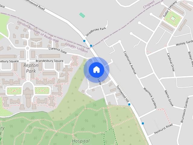 Hazel Lane, The Avenue, Repton Park, Woodford Green, Essex