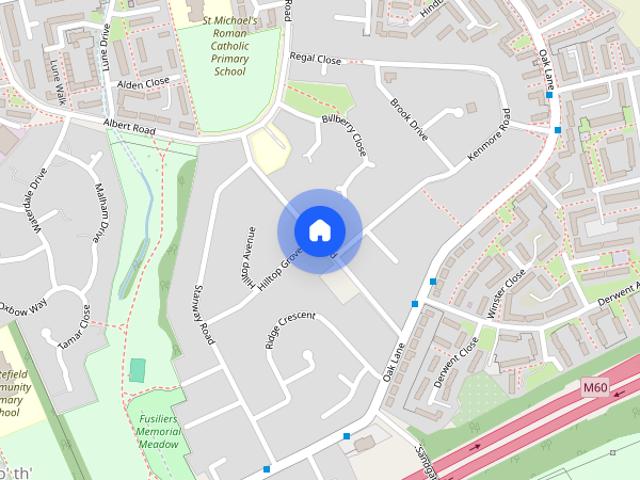 Hazel Road, Whitefield, M45