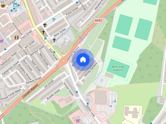 Henley Gardens, Consett, County Durham, DH8
