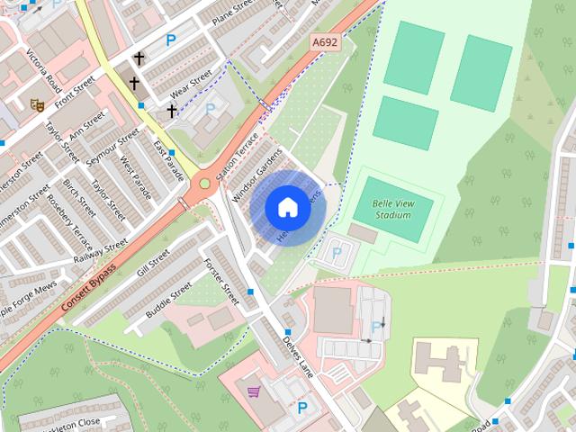 Henley Gardens, Consett, Durham, DH8