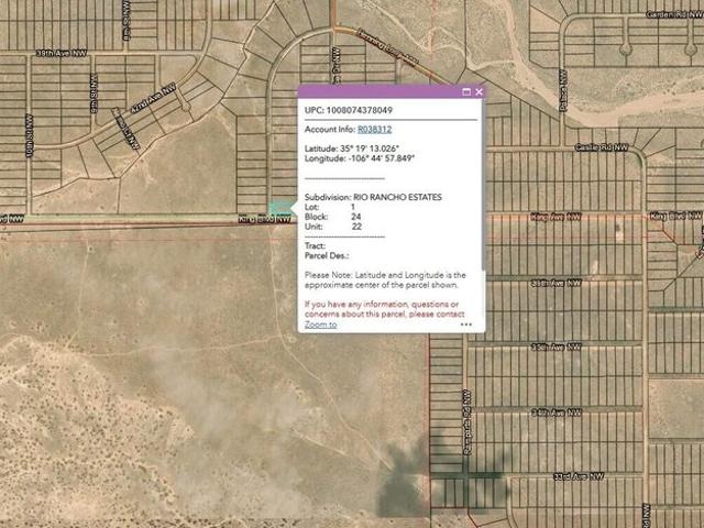 Henning Loop NW Lots 1 & 2, Rio Rancho, NM 87144