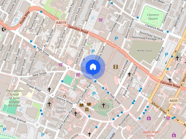 Henrietta St, Cheltenham, GL50