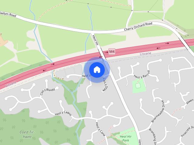 Heol Llinos, Thornhill