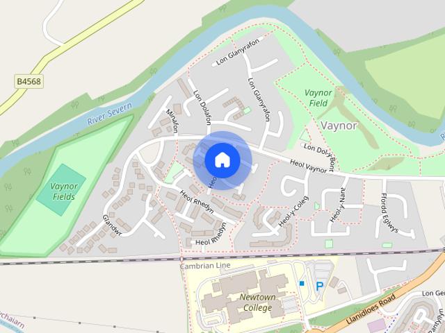Heol Pengwern, Newtown, Powys, SY16