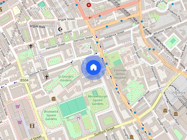 Heathcote Street, Bloomsbury