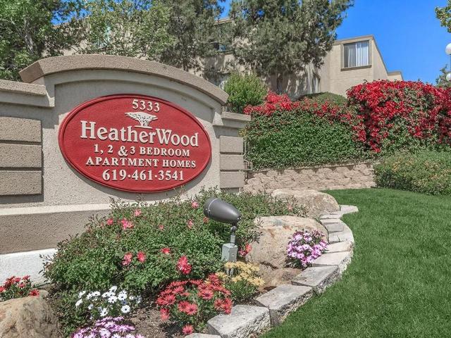 Heatherwood Apartmements 1 Bedroom Apartment for Rent at 5333 Baltimore Dr, La Mesa, CA 91942 La Mesa