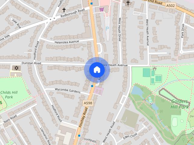 Heathside, Finchley Road Golders Green NW11