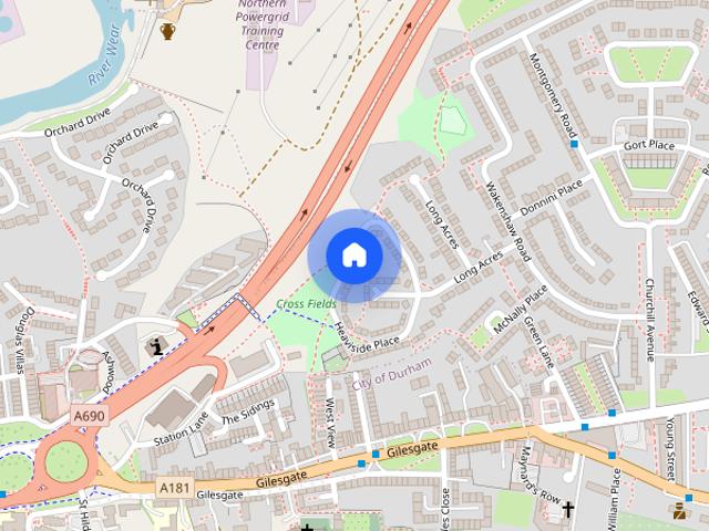 Heaviside Place, Durham, DH1