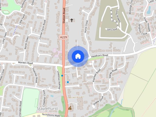 Headcorn Road Staplehurst TN12
