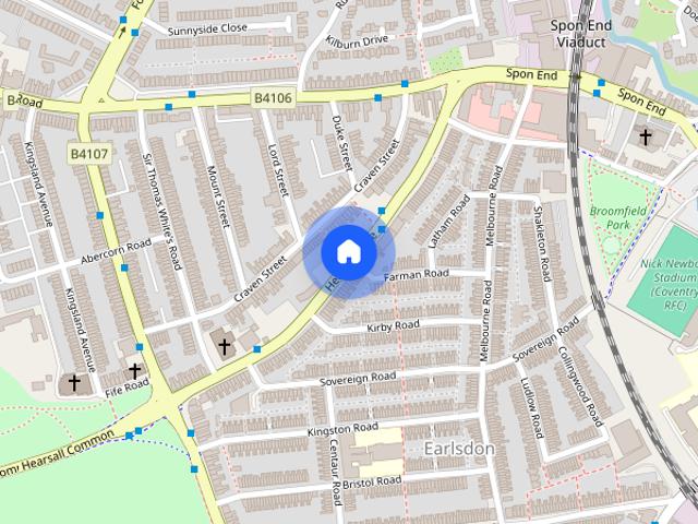 Hearsall Lane, Earlsdon, Coventry, CV5