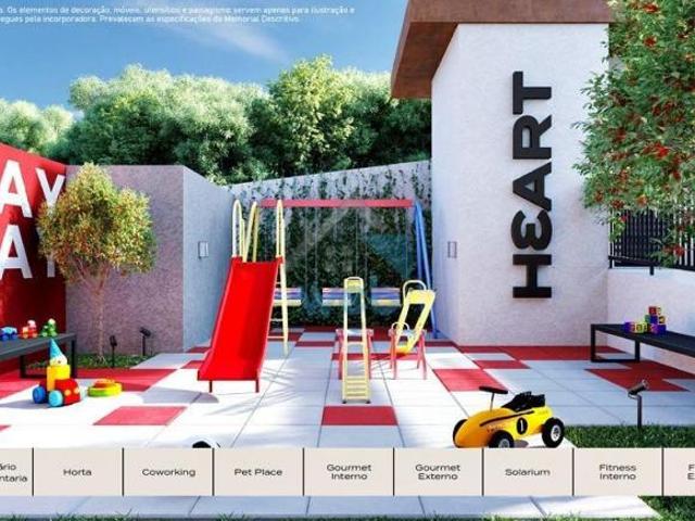 Heart Urban Habitat Apartamentos à venda no Bairro Santa Felicidade, com 2 e 3 quartos com suíte