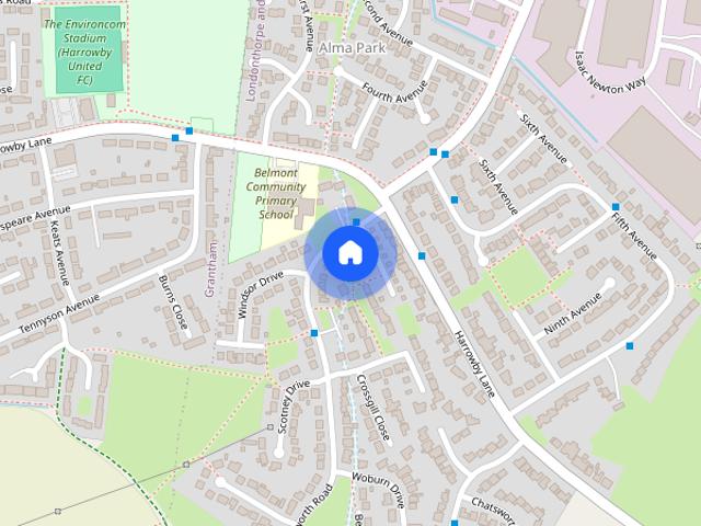 Hebden Walk, GRANTHAM