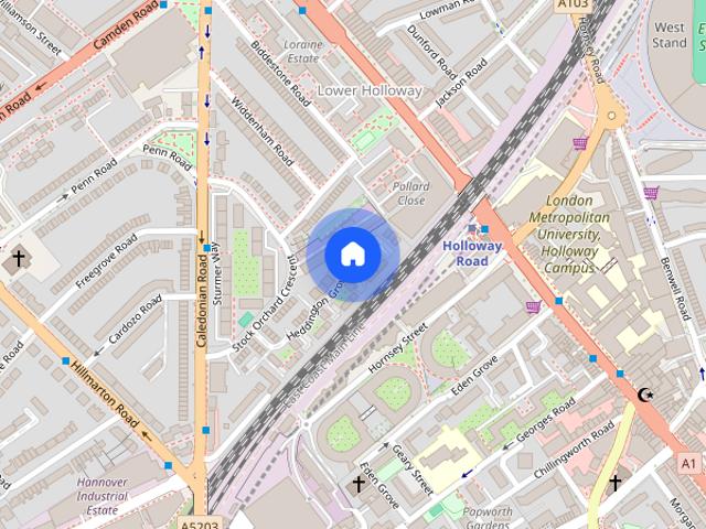 Heddington Grove, Islington, London, N7