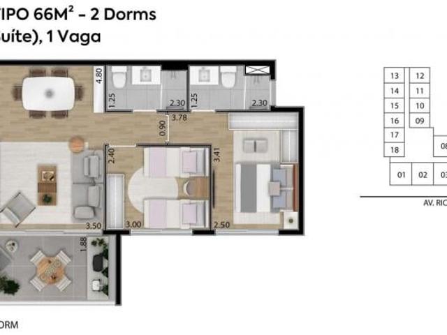 Helbor Patteo Klabin Apartamento em Chacara Klabin, São Paulo/SP