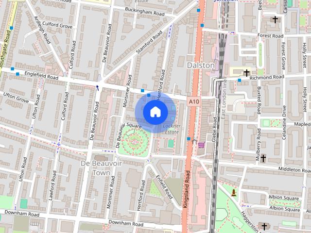 Hertford Road, N1, De Beauvoir Town, London, N1