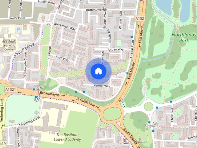 Hereford Walk, Fryerns, Basildon, Essex