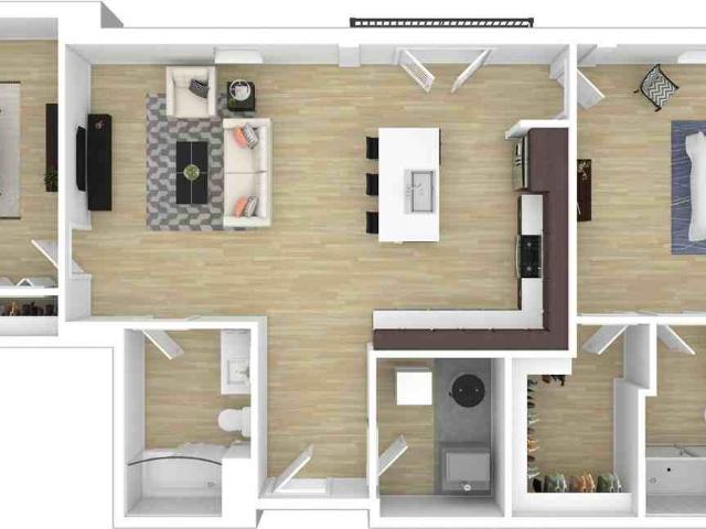 Heritage on the River 1 Bedroom Apartment for Rent at 298 W Monroe St, Dundee, MI 48131