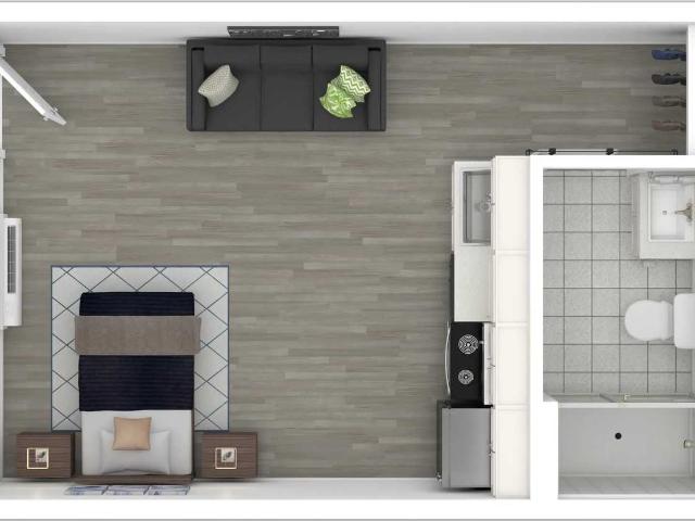 Hermitage Studios Nashville Studio Apartment for Rent at 4040 Central Pike, Hermitage, TN 37076