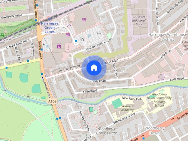 Hermitage Road, Finsbury Park, London, N4