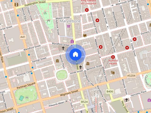 Heron Place, George Street, Marylebone Village W1U