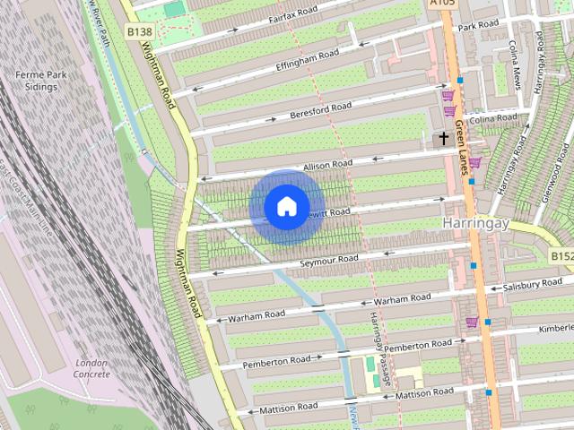 Hewitt Road, London N8 0BS