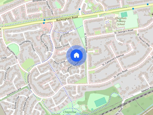 Hexham Gardens, BLETCHLEY