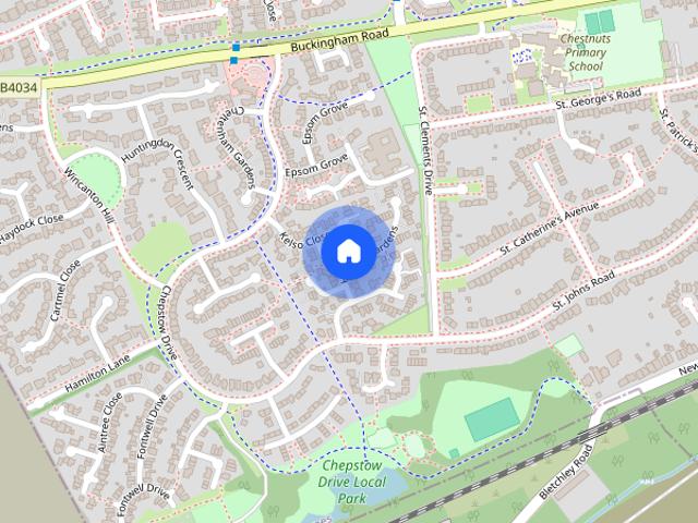 Hexham Gardens, BLETCHLEY