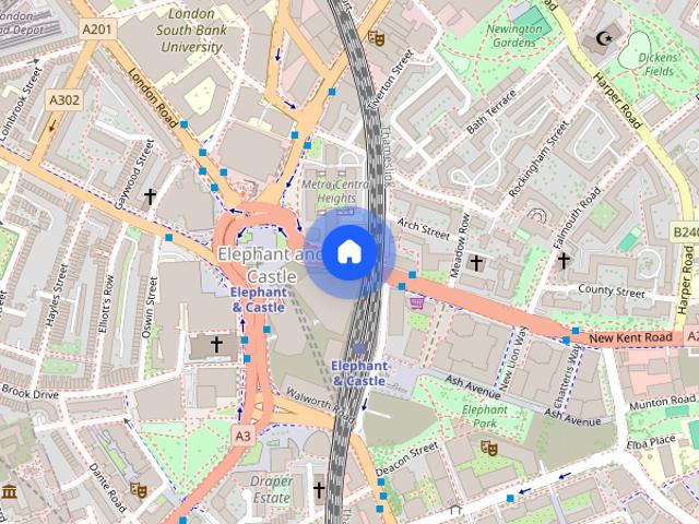 Heygate Street, Elephant and Castle, London, SE17