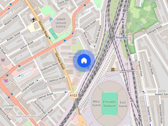 Hind House, 74 Hornsey Road, N7