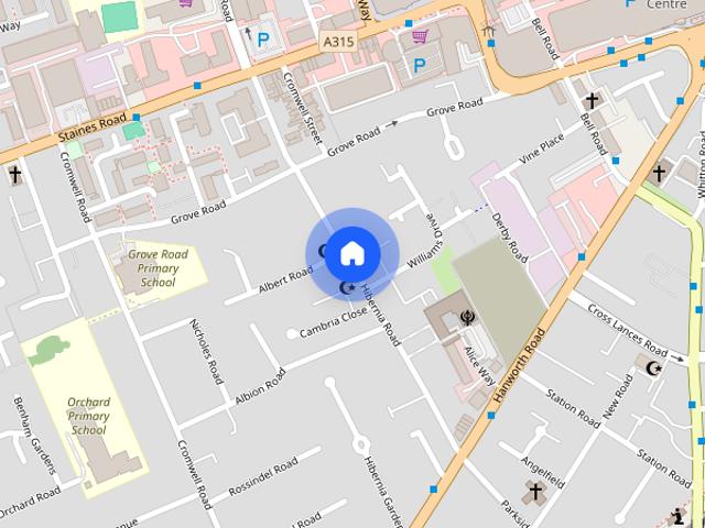 Hibernia Road, Hounslow, TW3